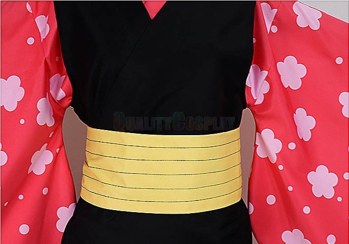 Demon Slayer Makomo Kimono Cosplay Costume - HQCOSPLAY