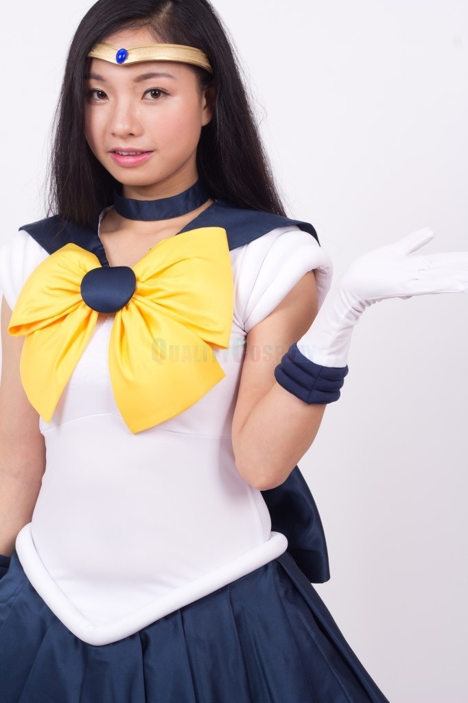 Sailor Moon Tenoh Haruka Sailor Uranus Cosplay Costume - HQCOSPLAY