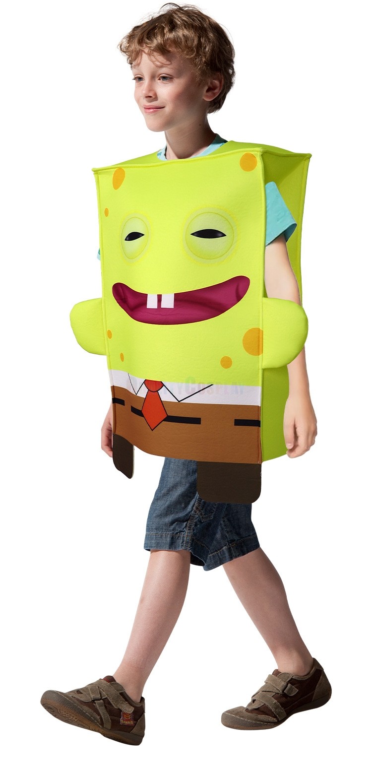 Children's Halloween Party Events Perform Cartoon Spongebob Costumes ...