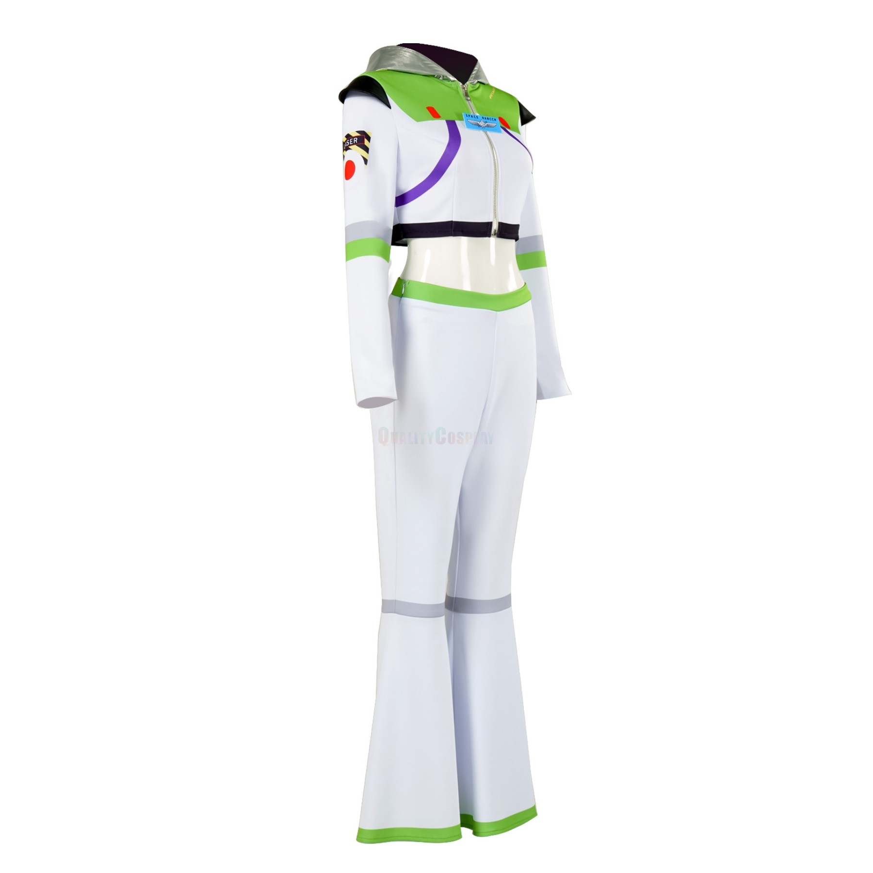 Halloween Adult Costume Toy Story Female Buzz Lightyear Cosplay Suit ...