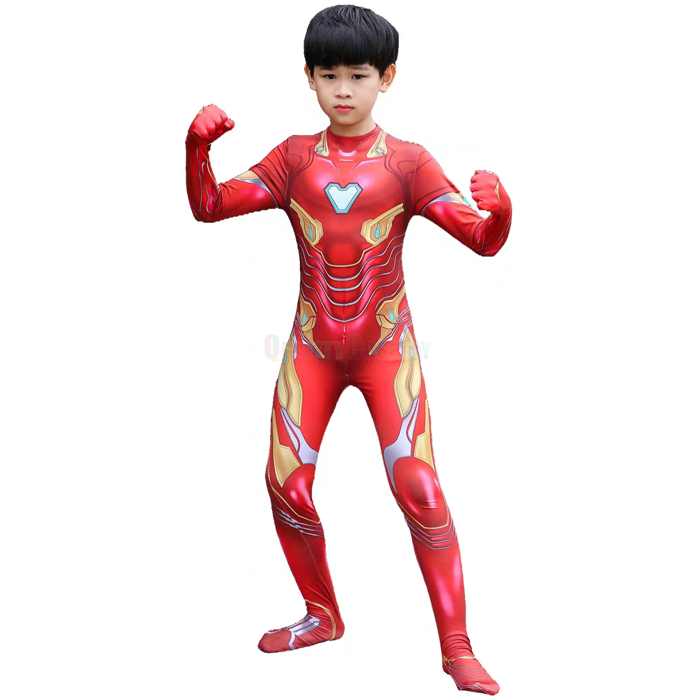 Halloween Parent-child Cosplay Suit Iron Man Bleeding Edge Armor ...