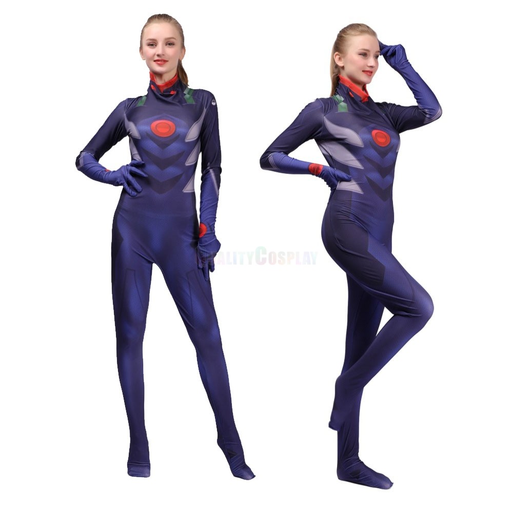 EVA Kaworu Nagisa Printed Jumpsuit For Adult & Kids Halloween Costume ...