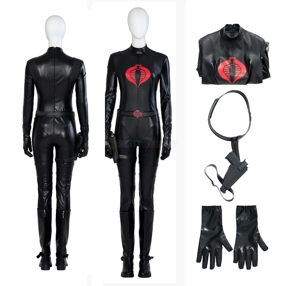 G.I. Joe Rise of Cobra The Baroness Cosplay Costume - HQCOSPLAY