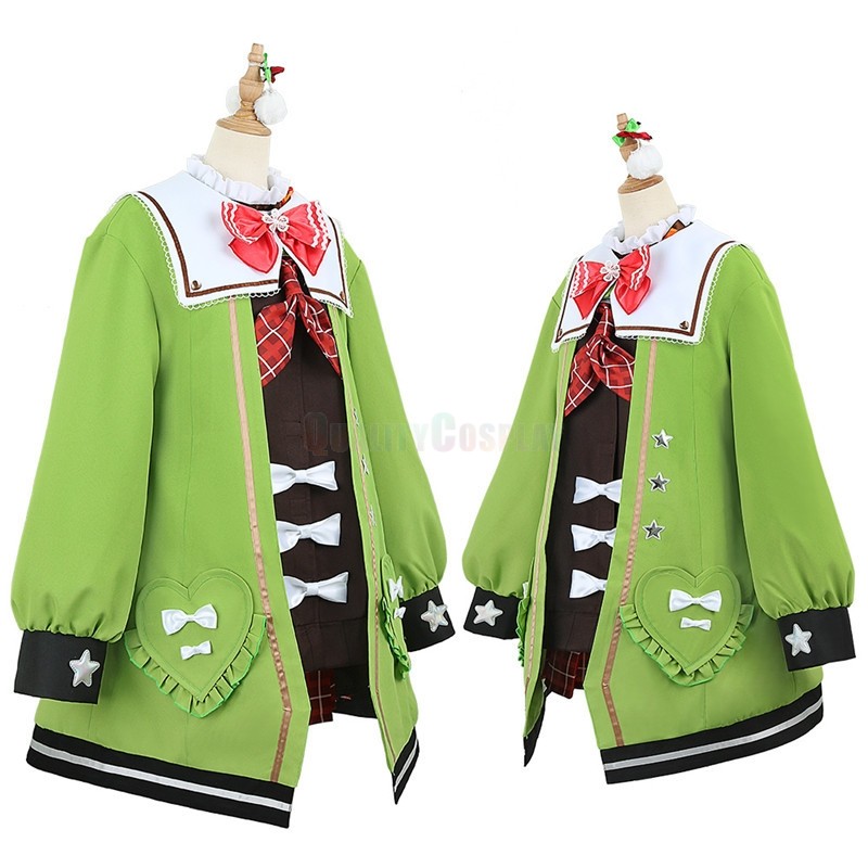 Hololive YouTuber Vtuber Momosuzu Nene Cosplay Costume - HQCOSPLAY