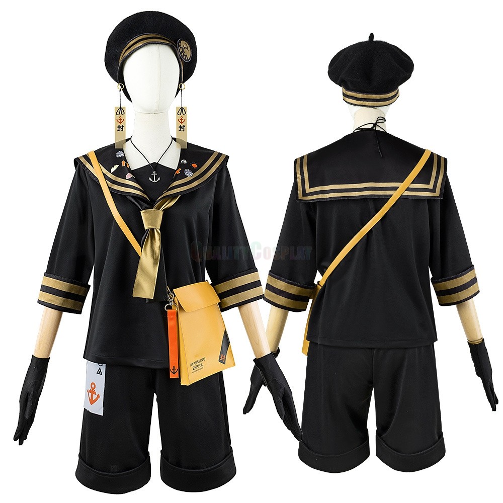 Virtual YouTuber Vtuber Yatogami Fuma Summer Uniform Cosplay Costume ...