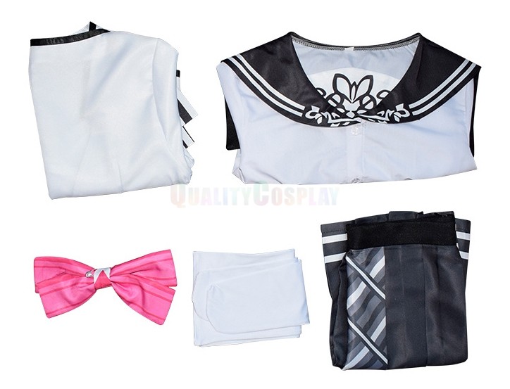 Hololive YouTube Sukoya Kana Uniform Cosplay Costume - HQCOSPLAY
