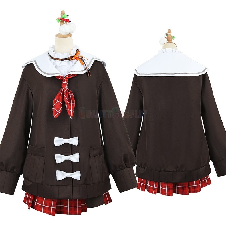 Hololive YouTuber Vtuber Momosuzu Nene Cosplay Costume - HQCOSPLAY