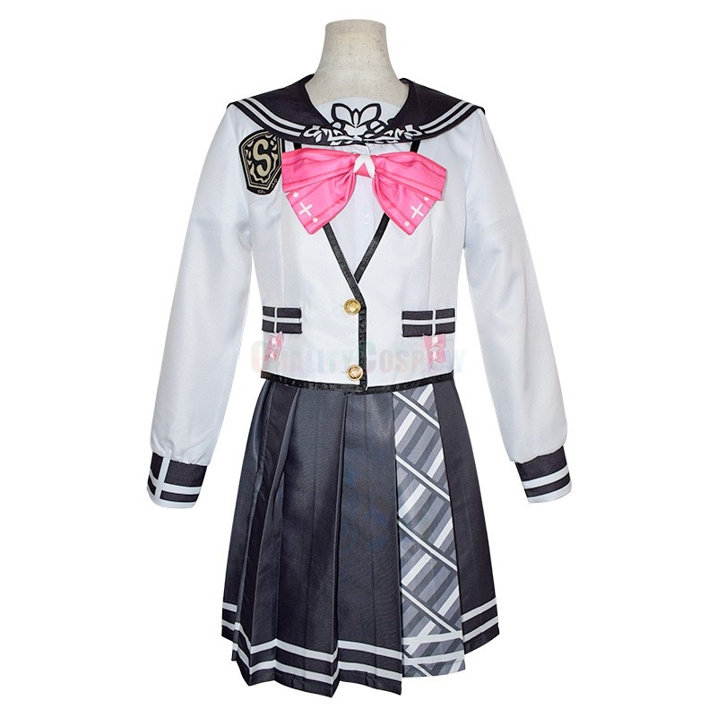 Hololive YouTube Sukoya Kana Uniform Cosplay Costume - HQCOSPLAY