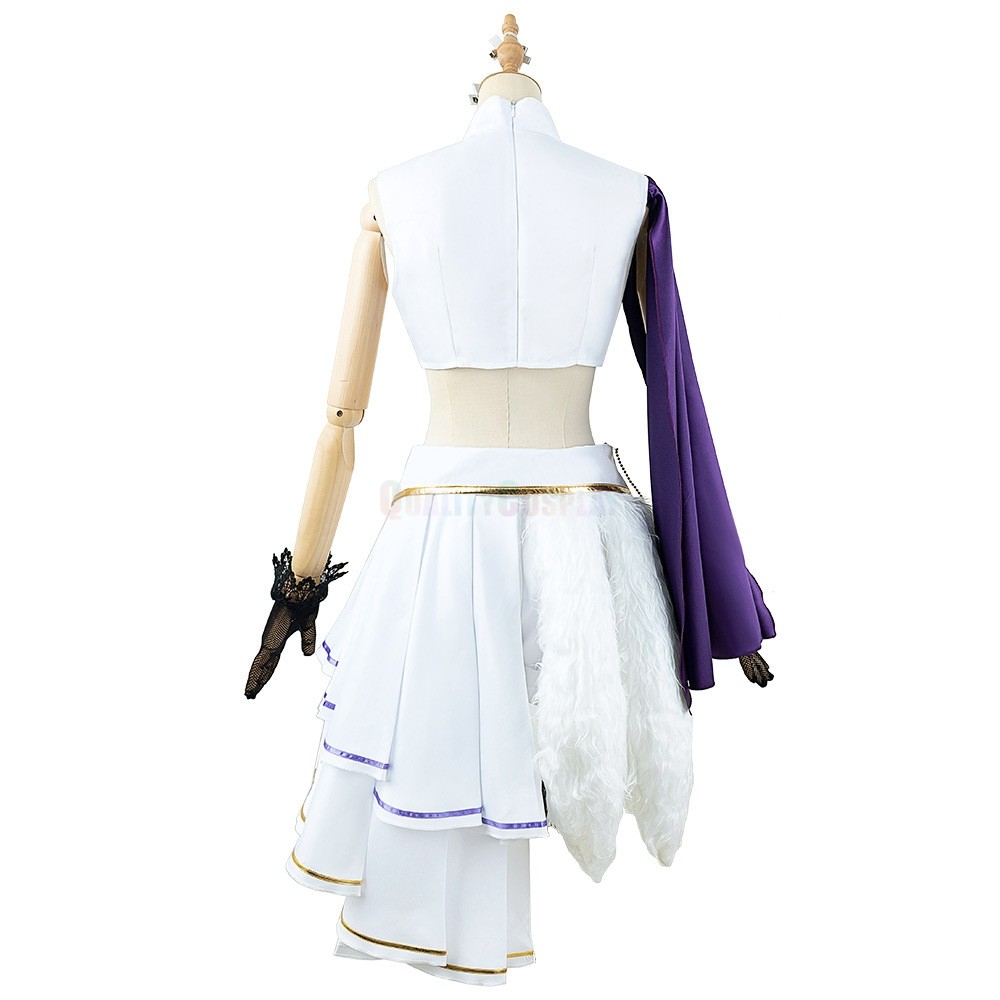 Virtual Youtuber NIJISANJI Cafe LazuLight Elira Pendora Cosplay Costume - HQCOSPLAY