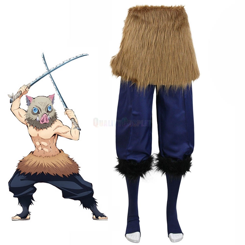 Demon Slayer Inosuke Hashibira Cosplay Costume - HQCOSPLAY
