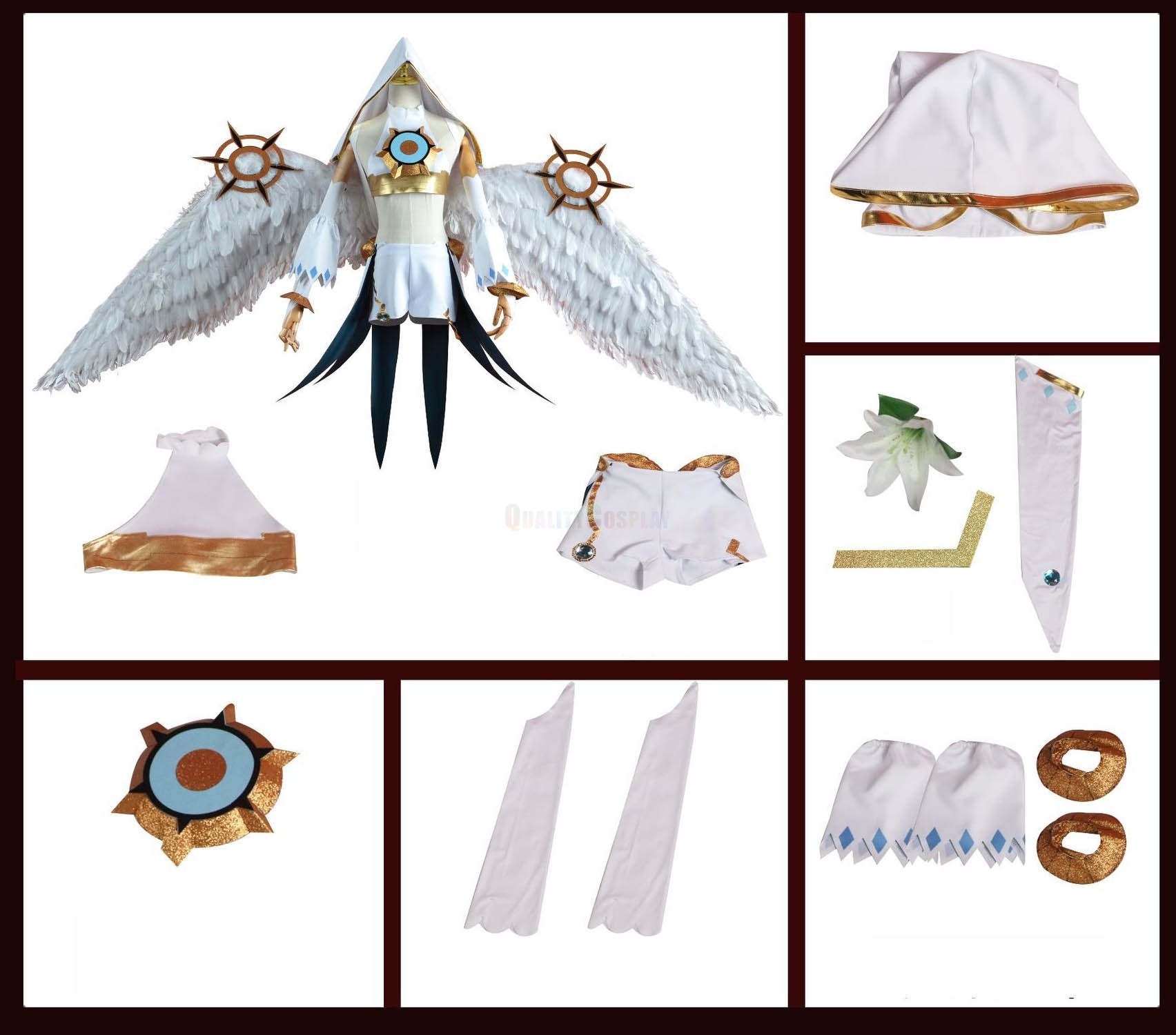 Genshin Impact Venti Anemo God Cosplay Costume - HQCOSPLAY