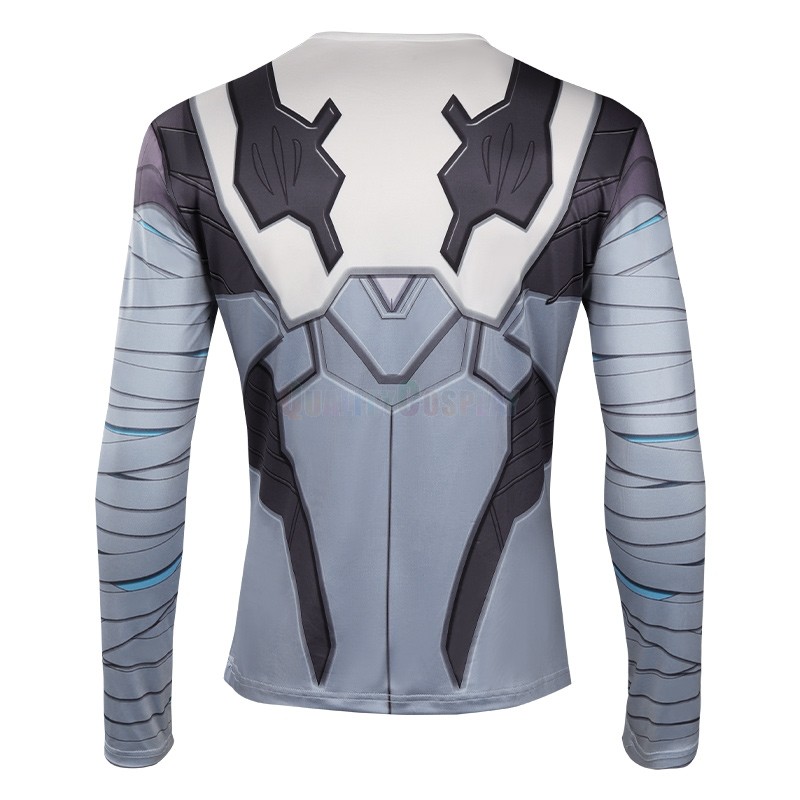 Valorant Omen Top & Cape Cosplay Costume - HQCOSPLAY