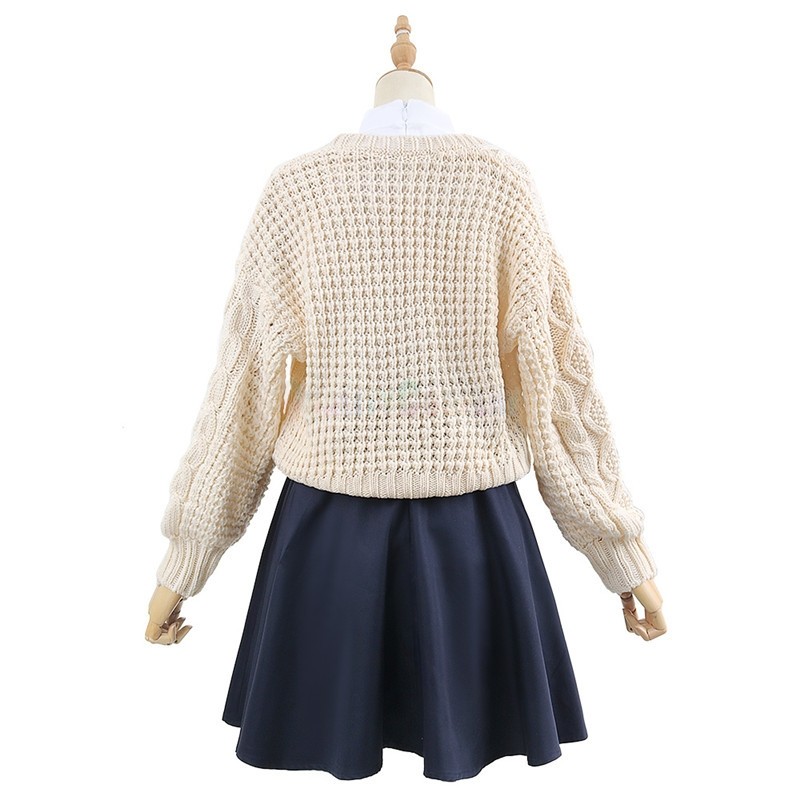 Hololive Vtuber Ookami Mio Cosplay Costume - HQCOSPLAY