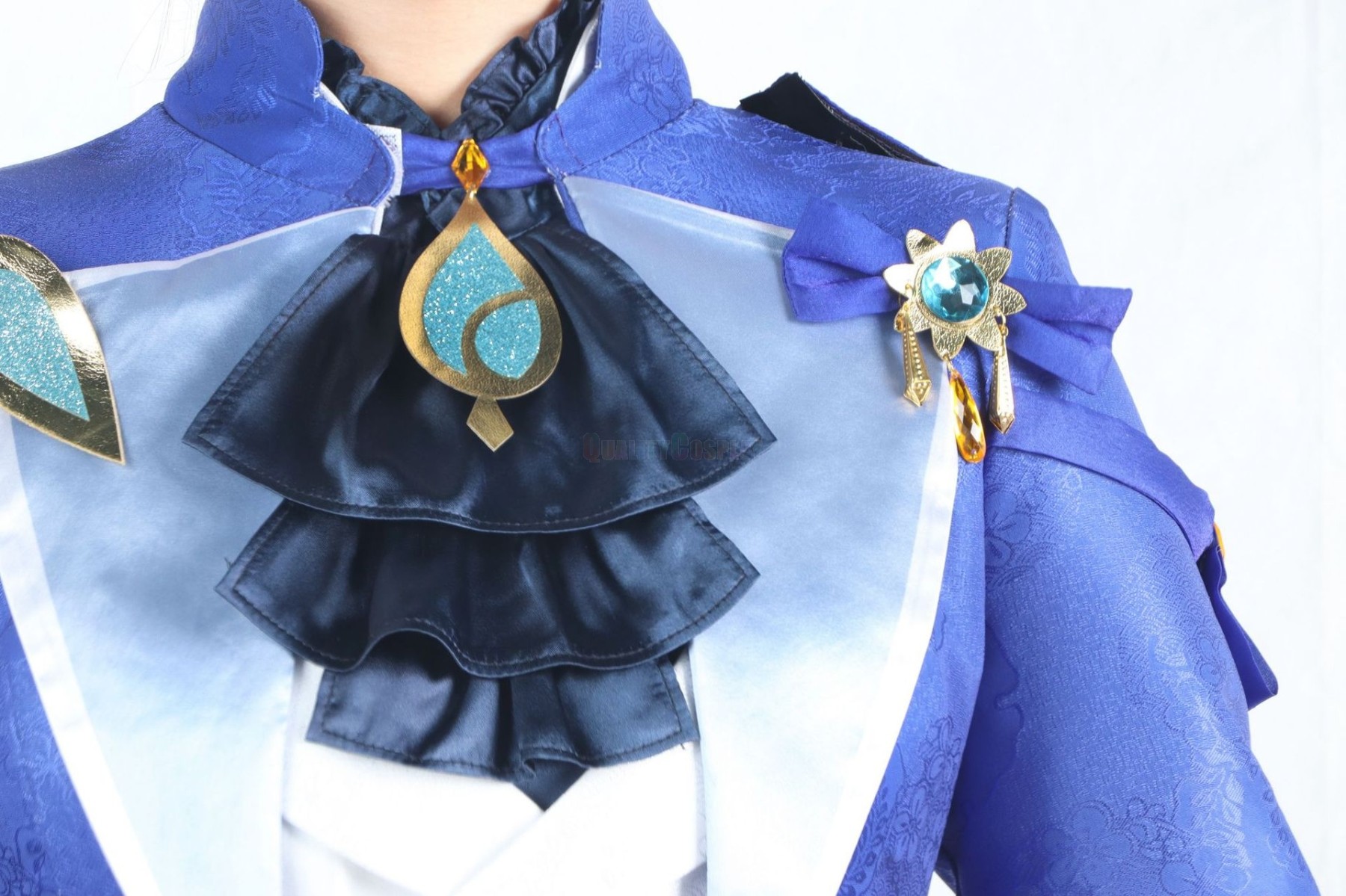 Genshin Impact Focalors Cosplay Costume - HQCOSPLAY