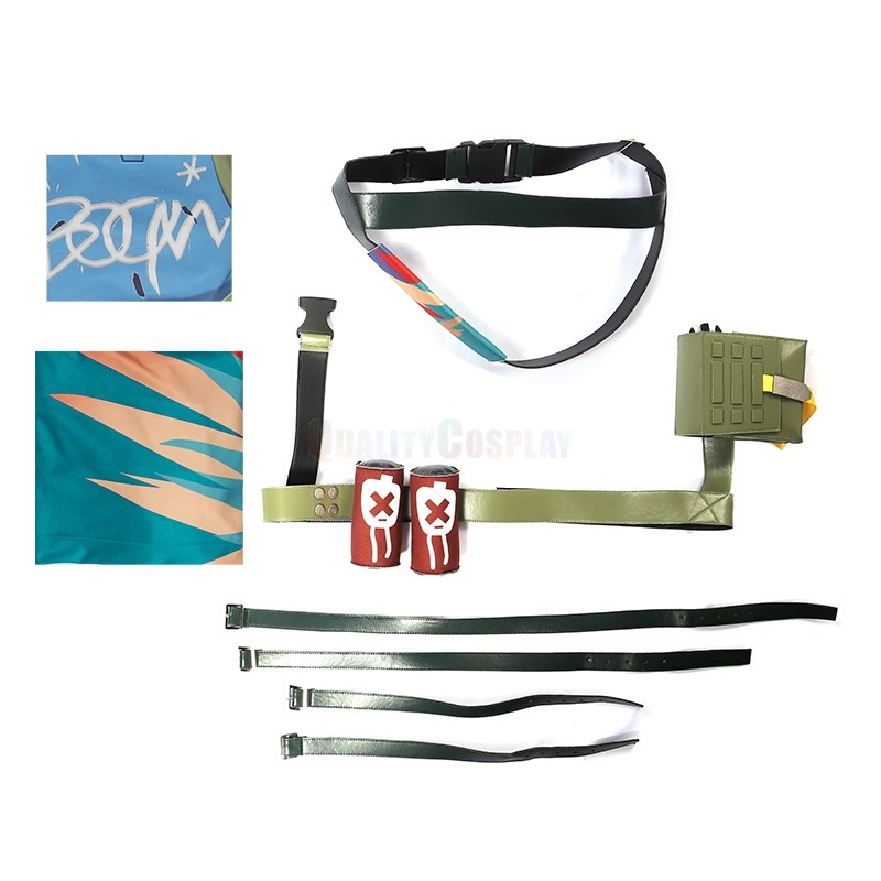 Valorant Raze Cosplay Costume - HQCOSPLAY