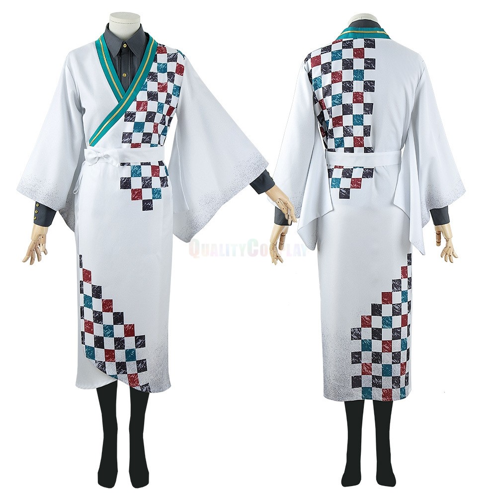 Virtual YouTuber Vtuber Kaida Haru Kimono Cosplay Costume - HQCOSPLAY