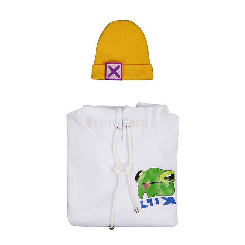 Valorant Killjoy Hoodie & Hat Cosplay Costume - HQCOSPLAY