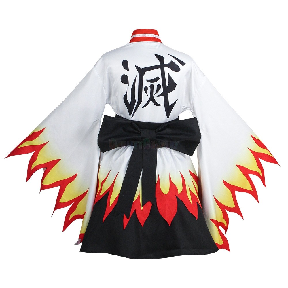 Demon Slayer Hashira Maid Skirt Cosplay Costume - HQCOSPLAY