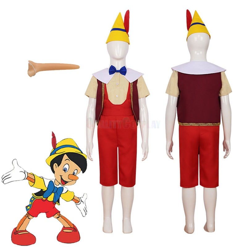 Halloween Pinocchio Cosplay Costume - HQCOSPLAY
