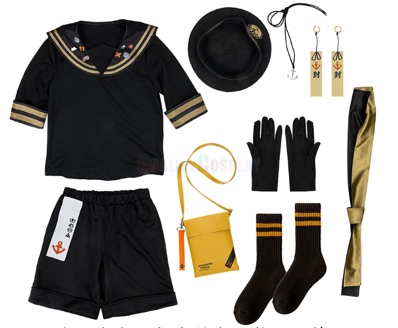 Virtual YouTuber Vtuber Yatogami Fuma Summer Uniform Cosplay Costume ...