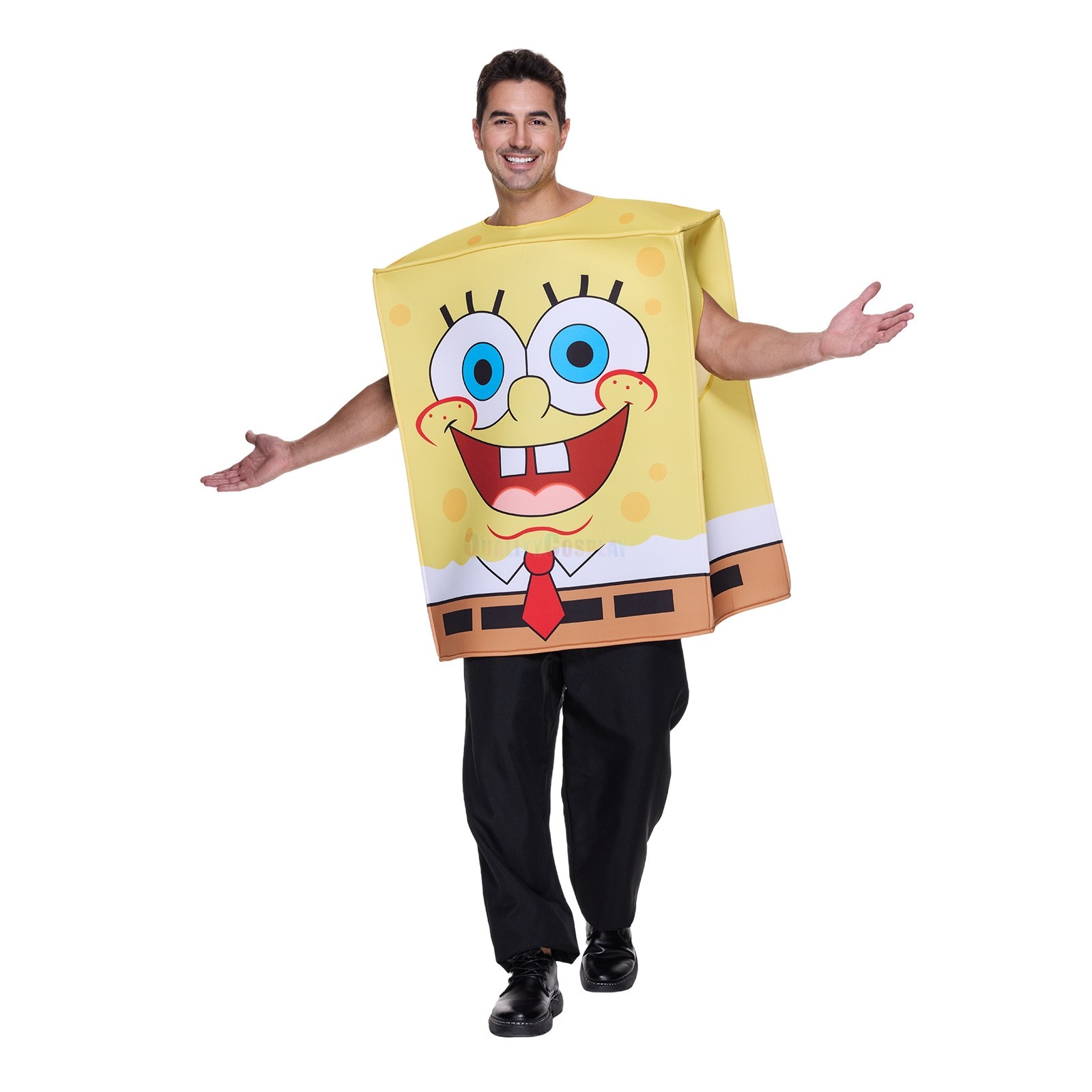 Halloween Party Costume Anime SpongeBob Cosplay Costume For Adult ...