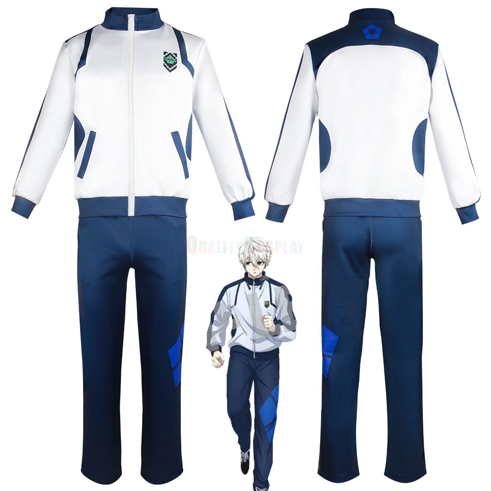 Blue Lock Yoichi Isagi Sports Suit Halloween Costume - HQCOSPLAY