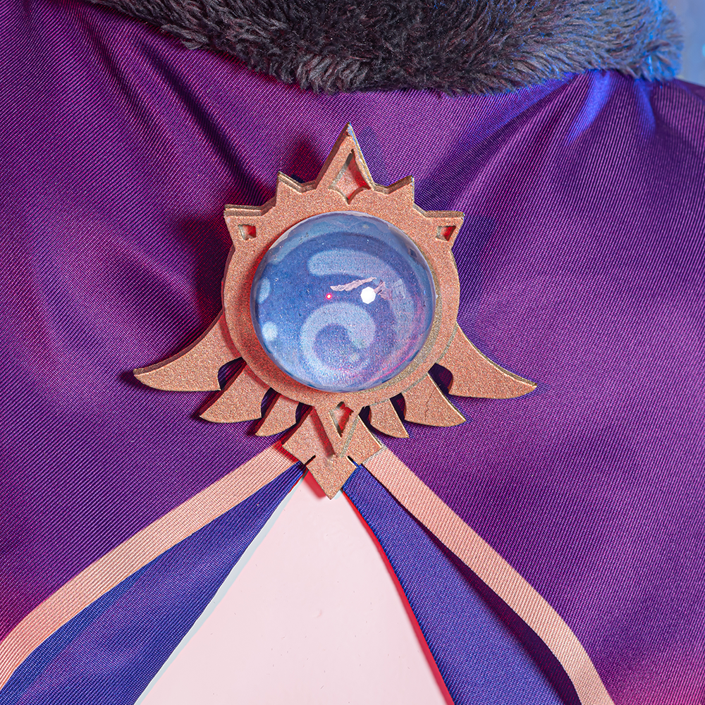 Genshin Impact Mona Wizard Cosplay Costume Set - HQCOSPLAY