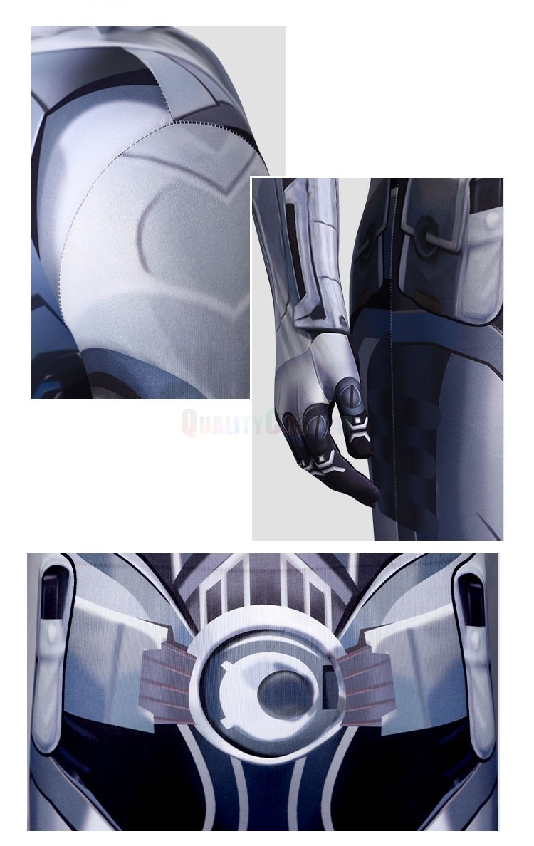 Marvel Rivals 03 Moonlight Knight Cosplay Printed Suit For Adult & Kids ...