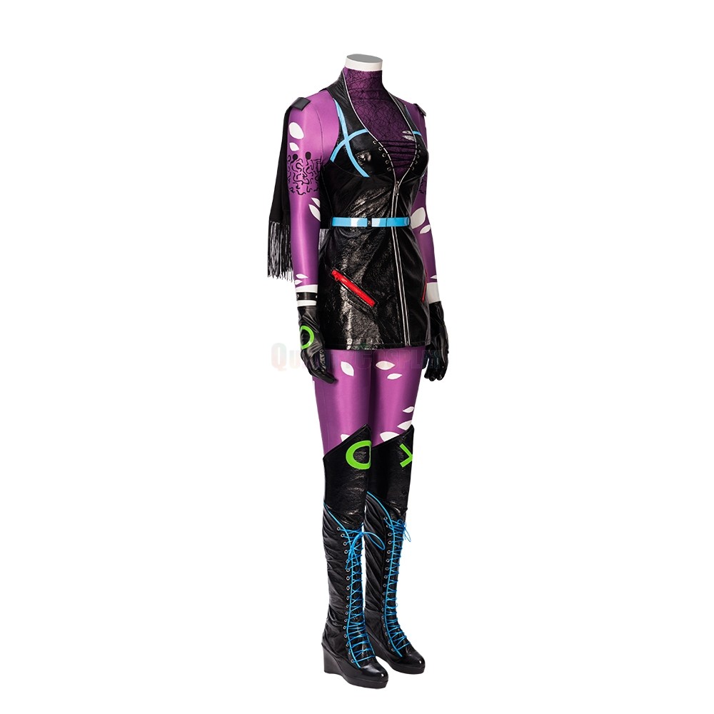 DC Comic Punchline Cosplay Costume - HQCOSPLAY