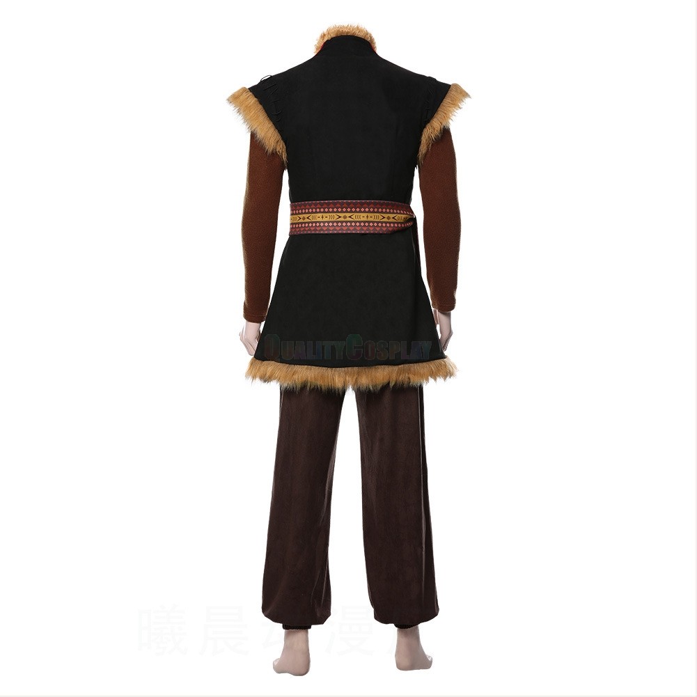Disney Movie Frozen Kristoff Cosplay Costume - HQCOSPLAY
