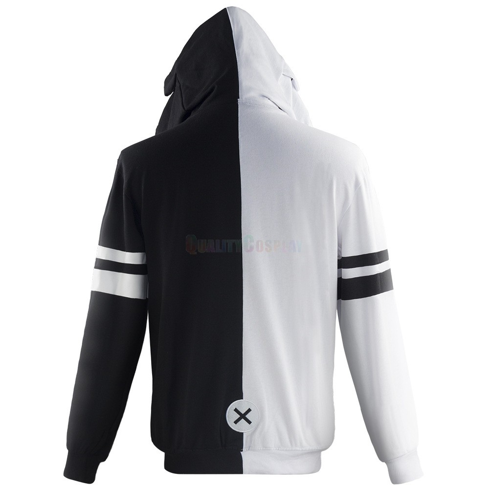 Danganronpa Monokuma Daily Hoodie Cosplay Costume - HQCOSPLAY