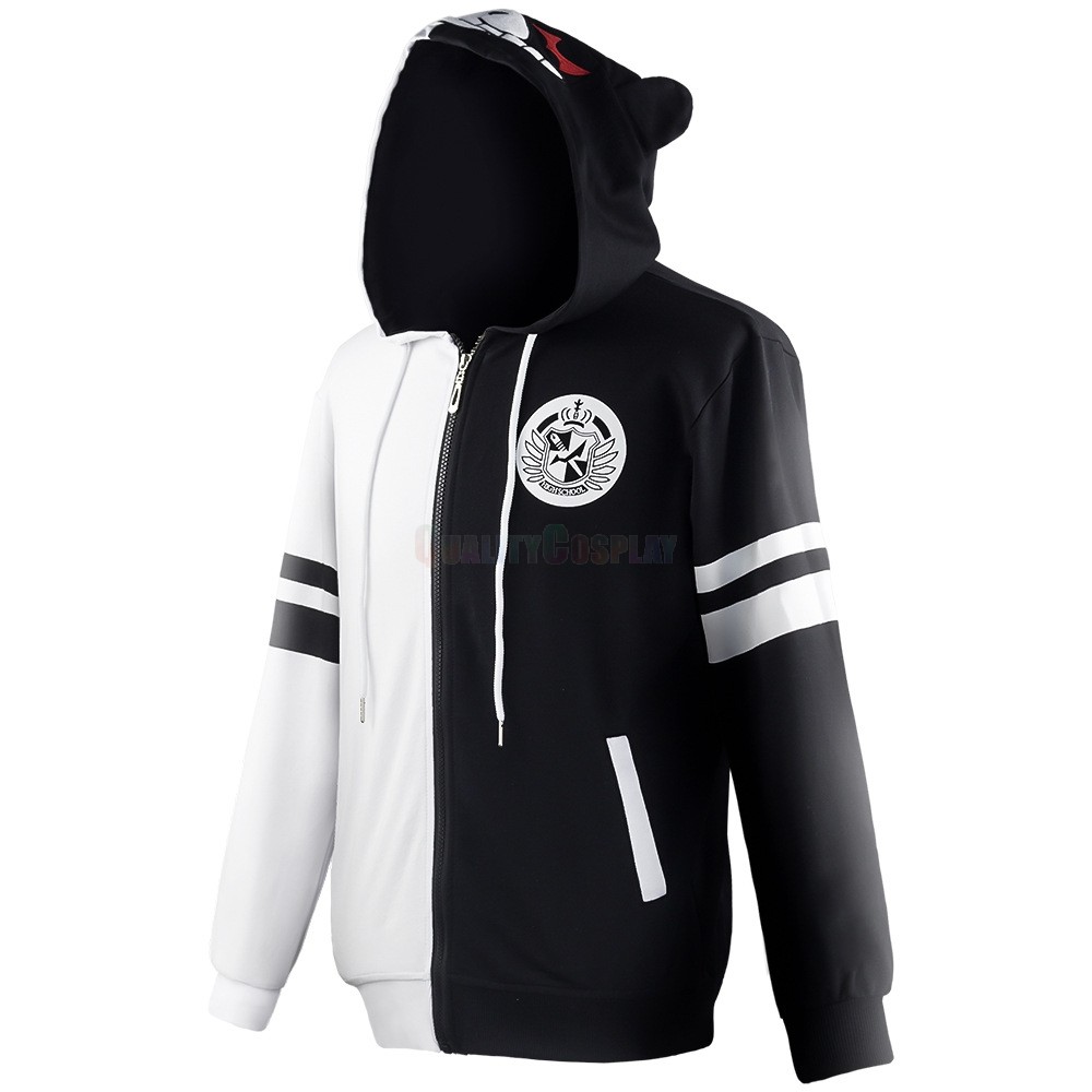 Danganronpa Monokuma Daily Hoodie Cosplay Costume - HQCOSPLAY