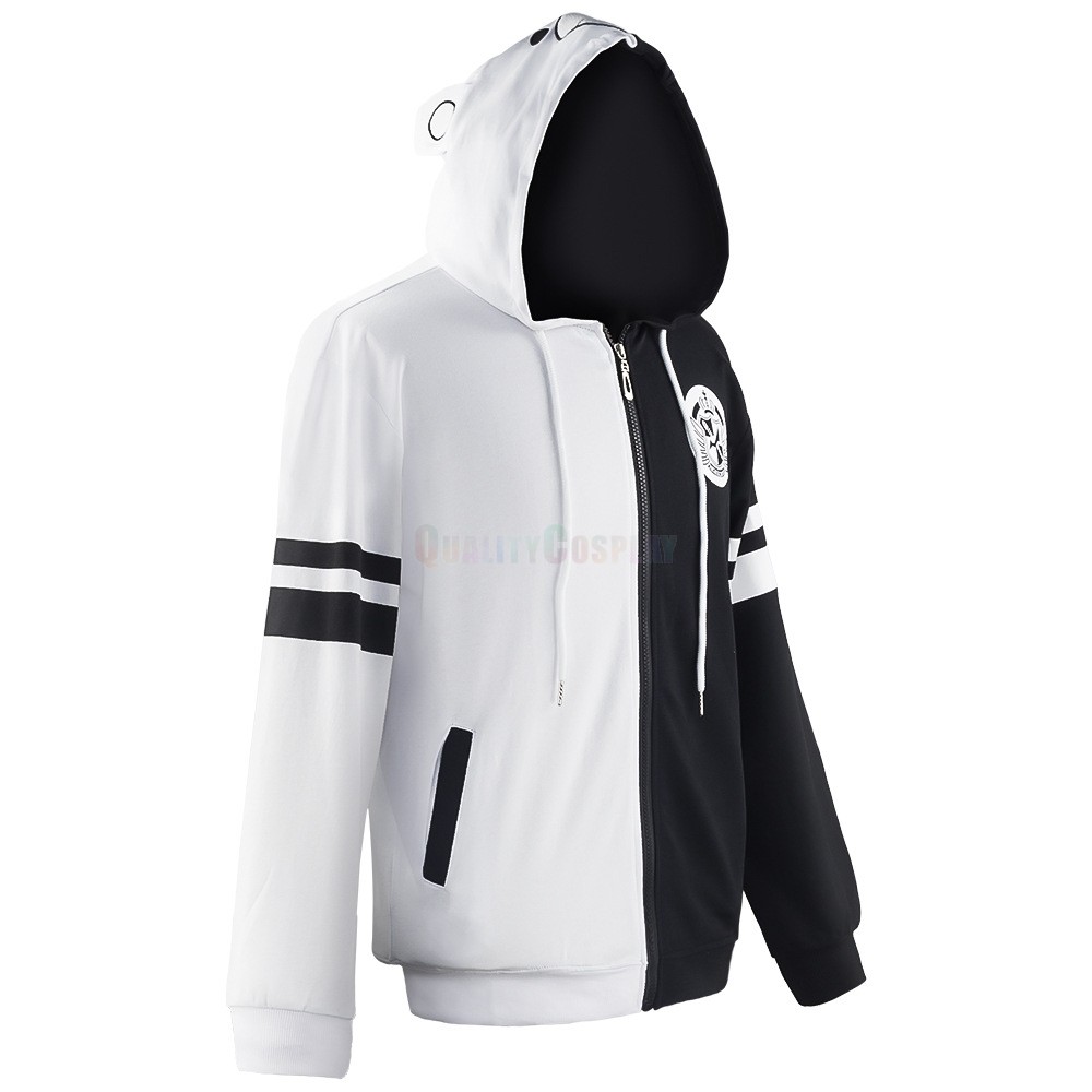 Danganronpa Monokuma Daily Hoodie Cosplay Costume - HQCOSPLAY