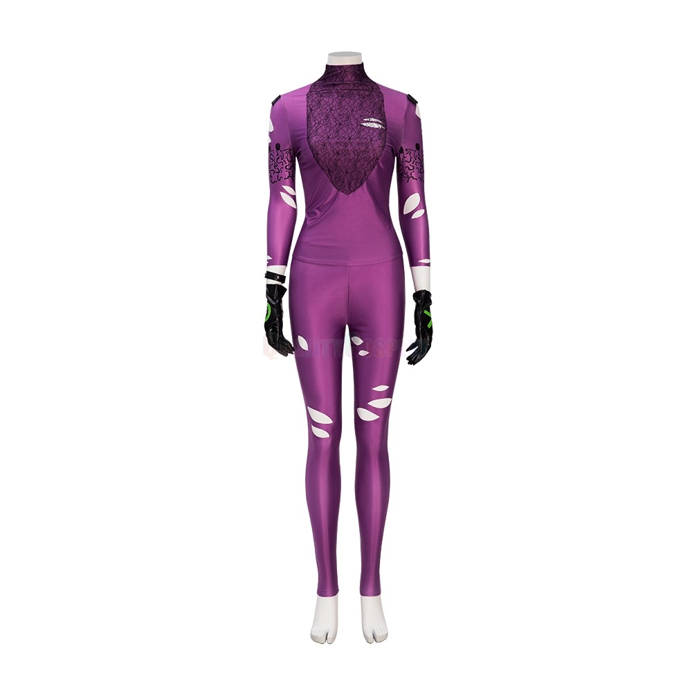 DC Comic Punchline Cosplay Costume - HQCOSPLAY