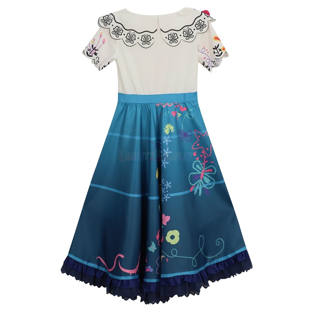 Encanto Mirabel Cosplay Costume For Kids - HQCOSPLAY