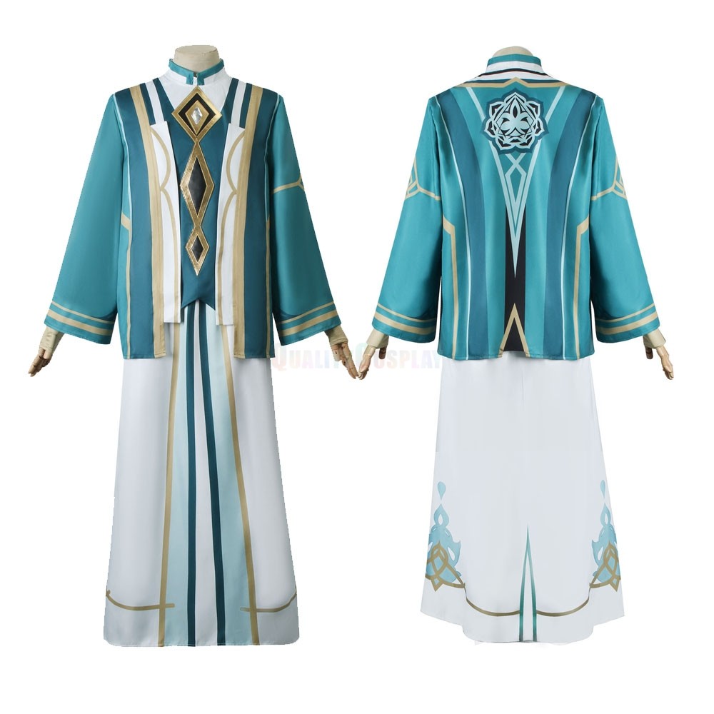 Genshin Impact The Akademiya Cosplay Male Uniform Costume - HQCOSPLAY