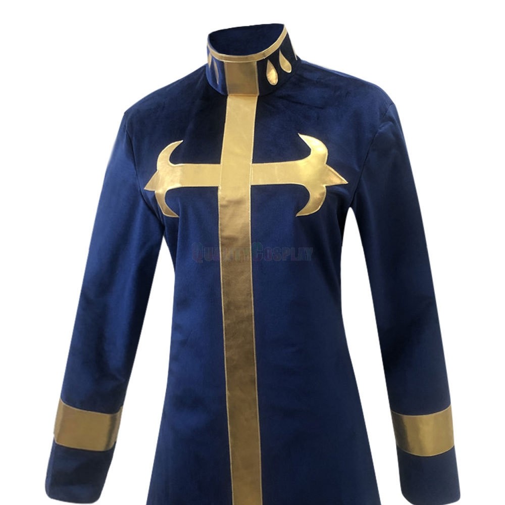 JoJo's Bizarre Adventure Enrico Pucci Cosplay Costume - HQCOSPLAY