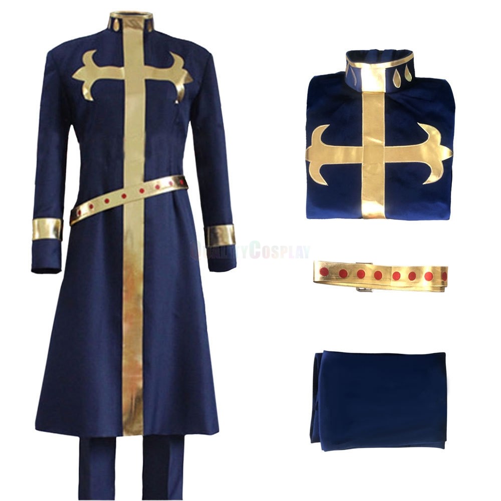 JoJo's Bizarre Adventure Enrico Pucci Cosplay Costume - HQCOSPLAY