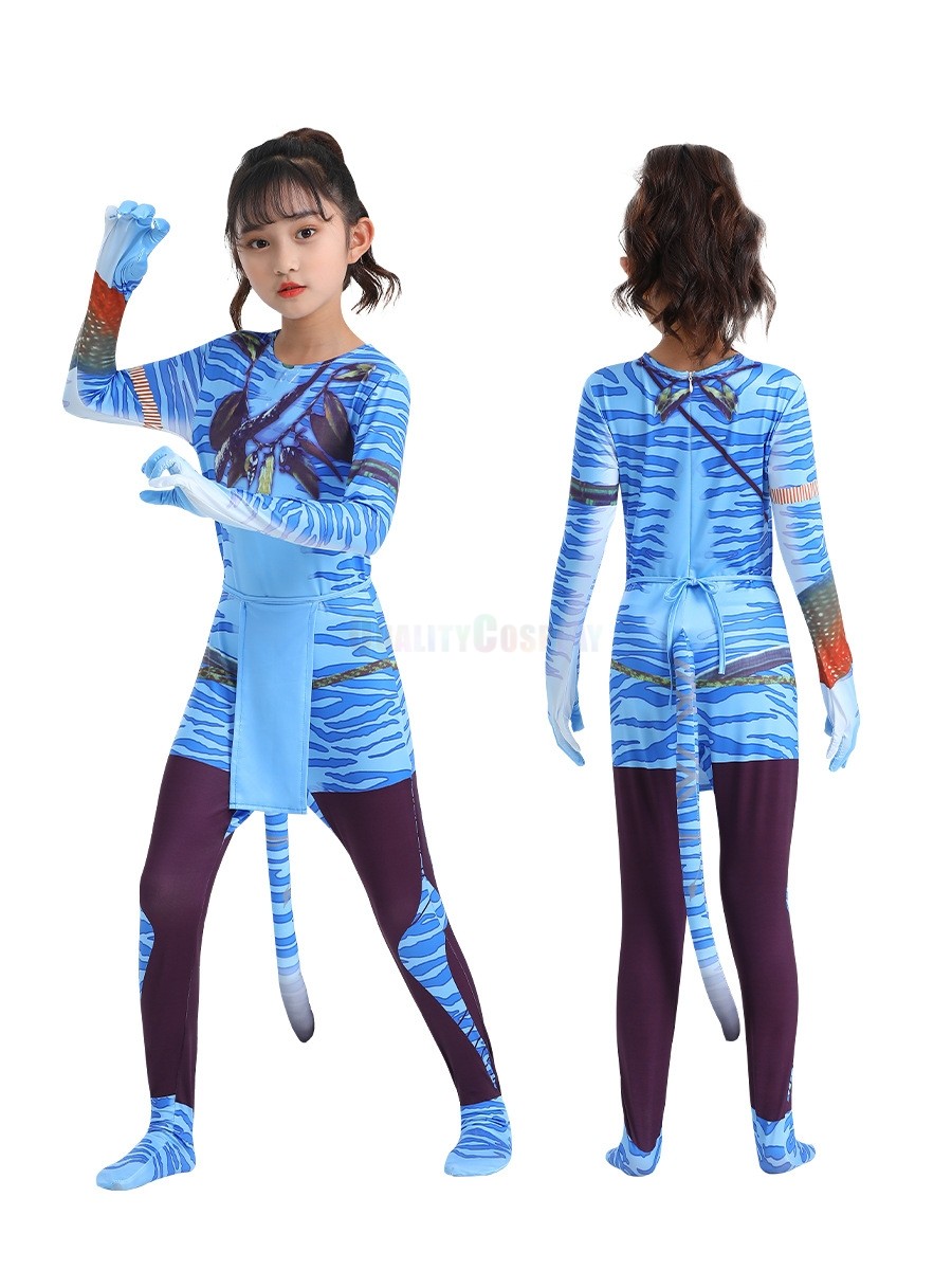 Avatar Na'vi Warriors Cosplay Female Combat Edition For Halloween Adult ...