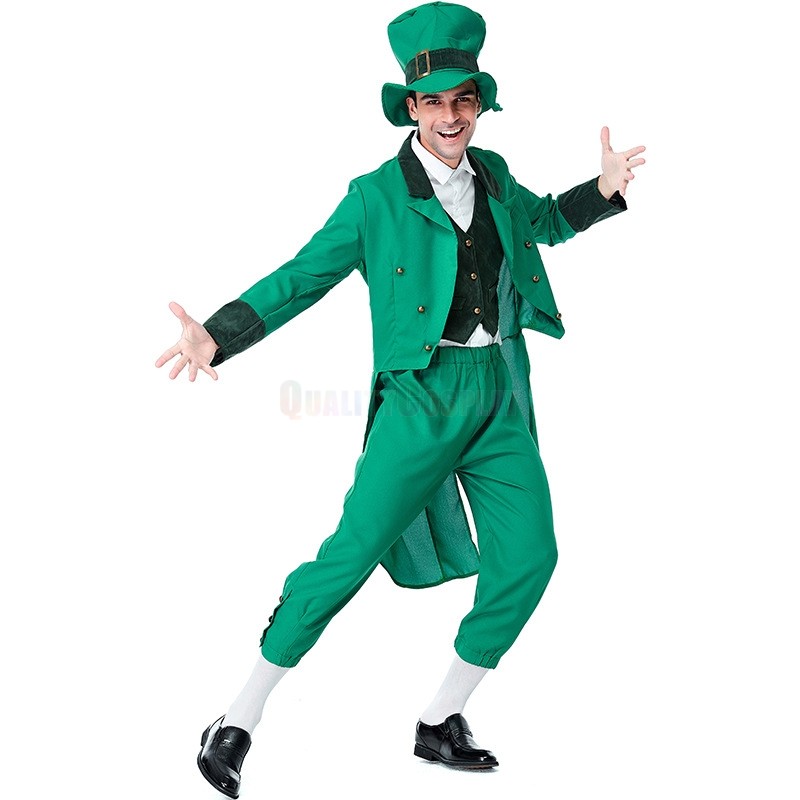 Halloween St. Patrick's Day Irish Goblin Adult Male Fairy Tuxedo ...