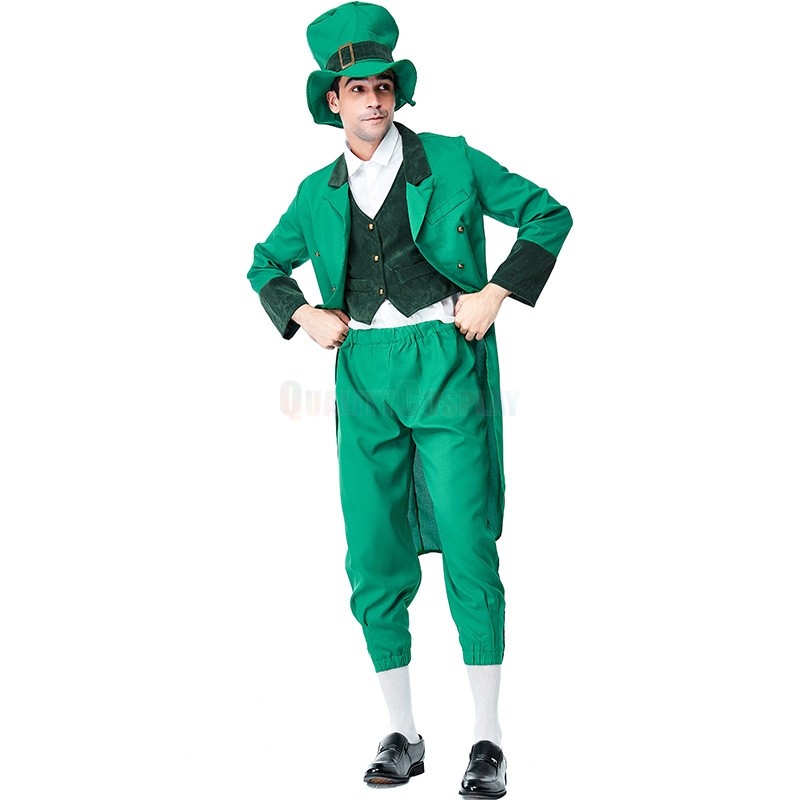 Halloween St. Patrick's Day Irish Goblin Adult Male Fairy Tuxedo ...