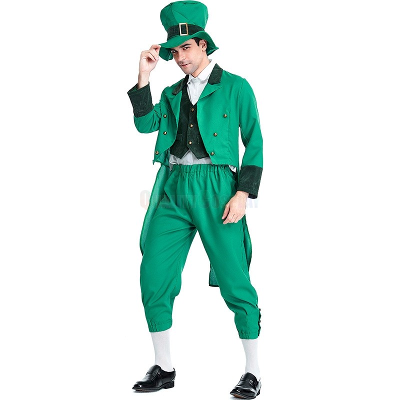Halloween St. Patrick's Day Irish Goblin Adult Male Fairy Tuxedo ...
