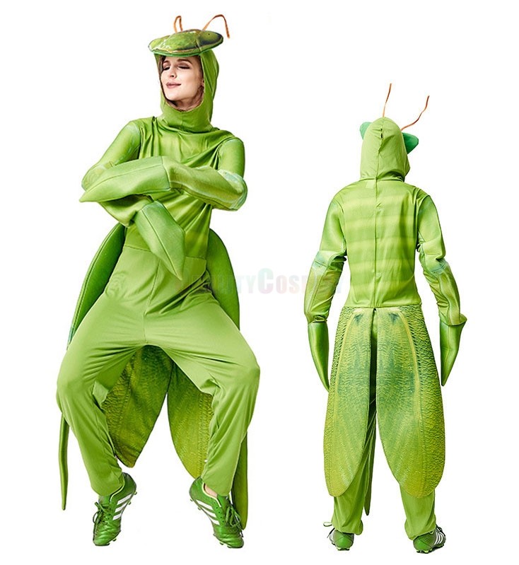 Halloween Carnival Party Mantis Cosplay Animal Costume - HQCOSPLAY