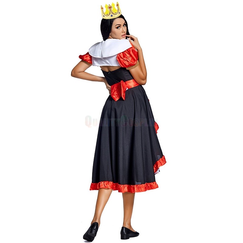 Hallween Costume Poker Queen Cospay Dress - HQCOSPLAY