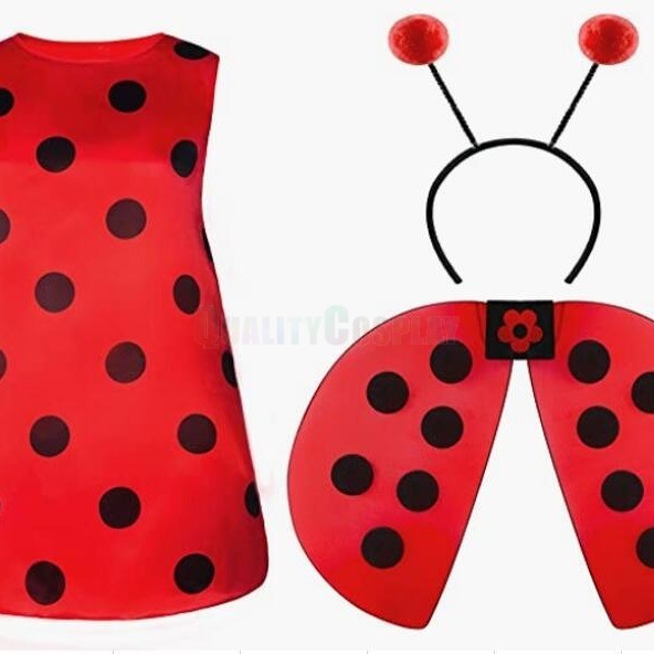 Halloween Party Adults Ladybird Cosplay Costumes - HQCOSPLAY
