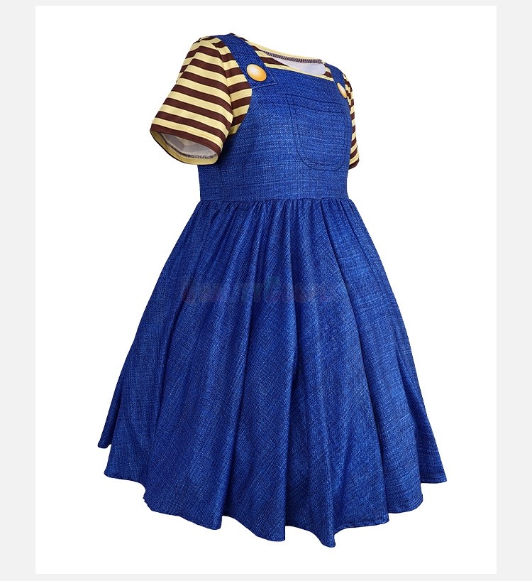 Despicable Me Agnes Cosplay Dress For Halloween Parent-Child Costume ...