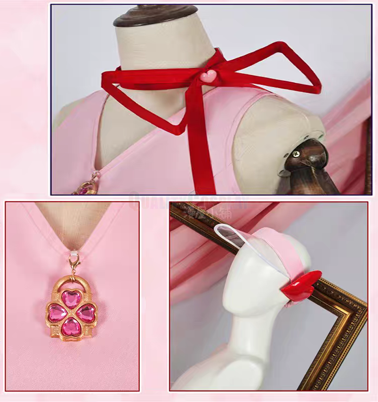 Shugo Chara Amu Hinamori's Amulet Heart Cosplay Costume - HQCOSPLAY