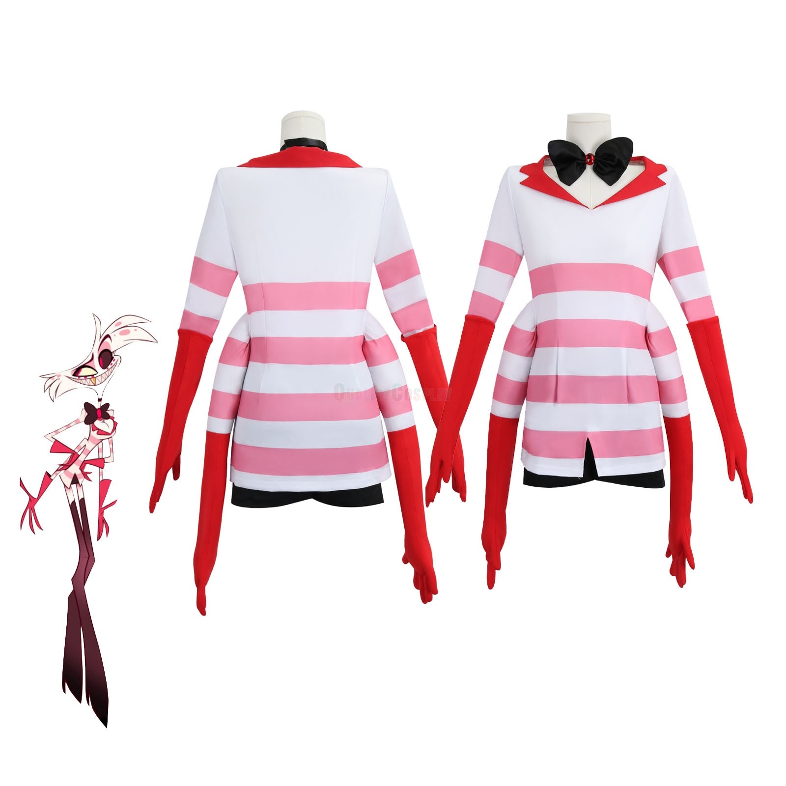 Hazbin Hotel Four-Arm Angel Dust Cosplay Costume For Halloween - HQCOSPLAY