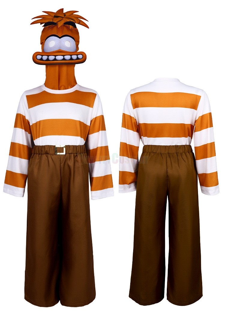 Halloween Parent-Child Costume Inside Out 2 Anxiety Cosplay Costume ...