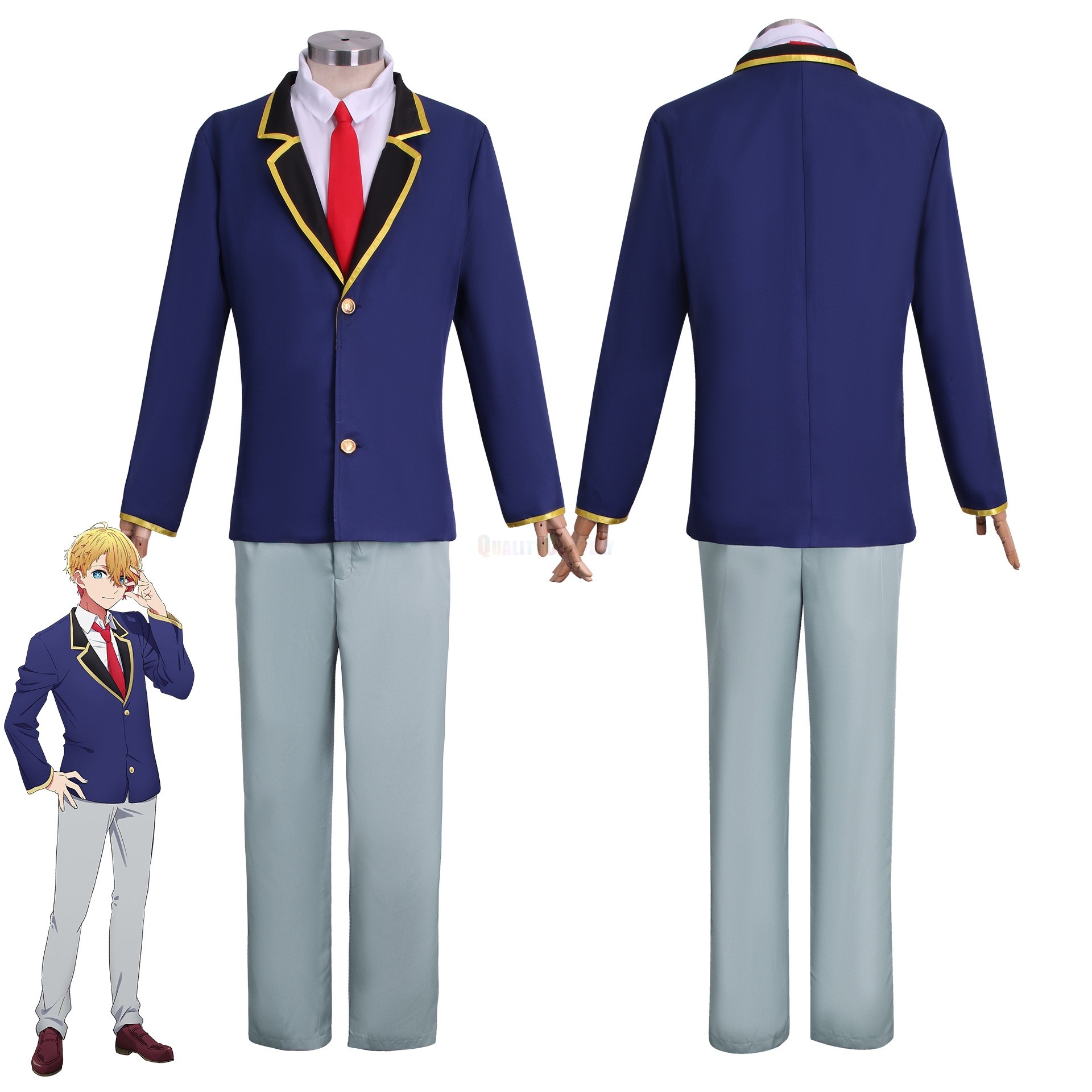 Oshi No Ko Aquamarine Hoshino Cosplay Costume - HQCOSPLAY
